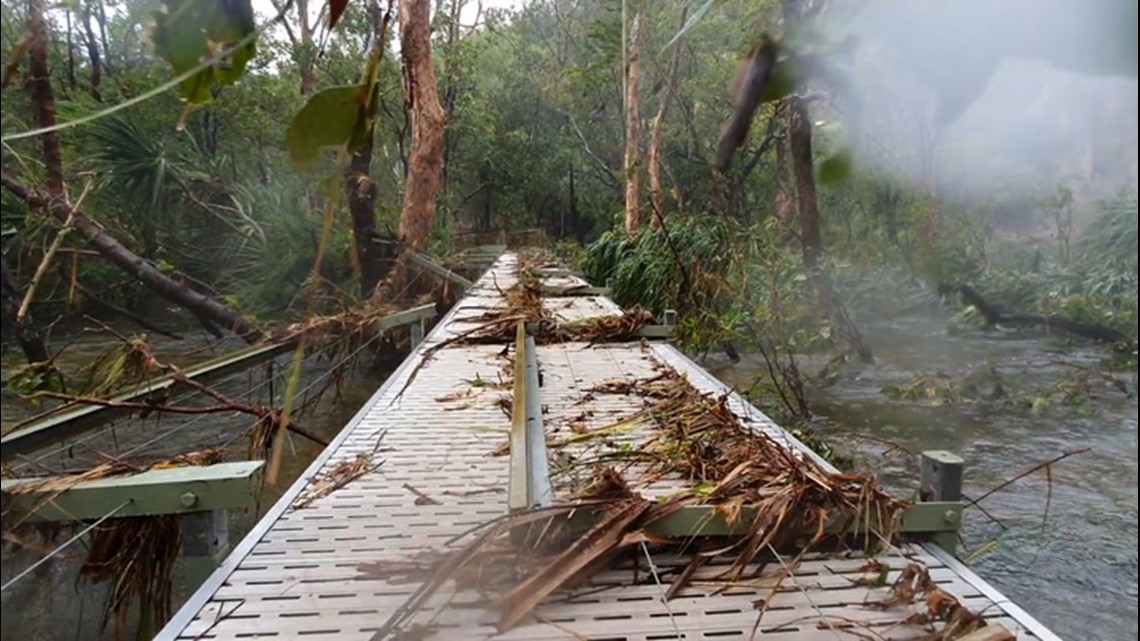 National park damaged after heavy rainfall and flooding | king5.com