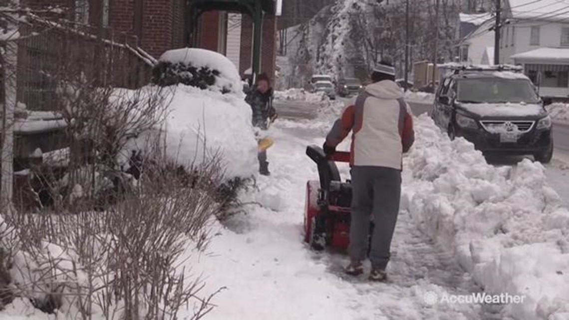 Cleanup begins after winter storm dumps substantial snow | king5.com Cleanup begins after winter storm dumps substantial snow | king5.com