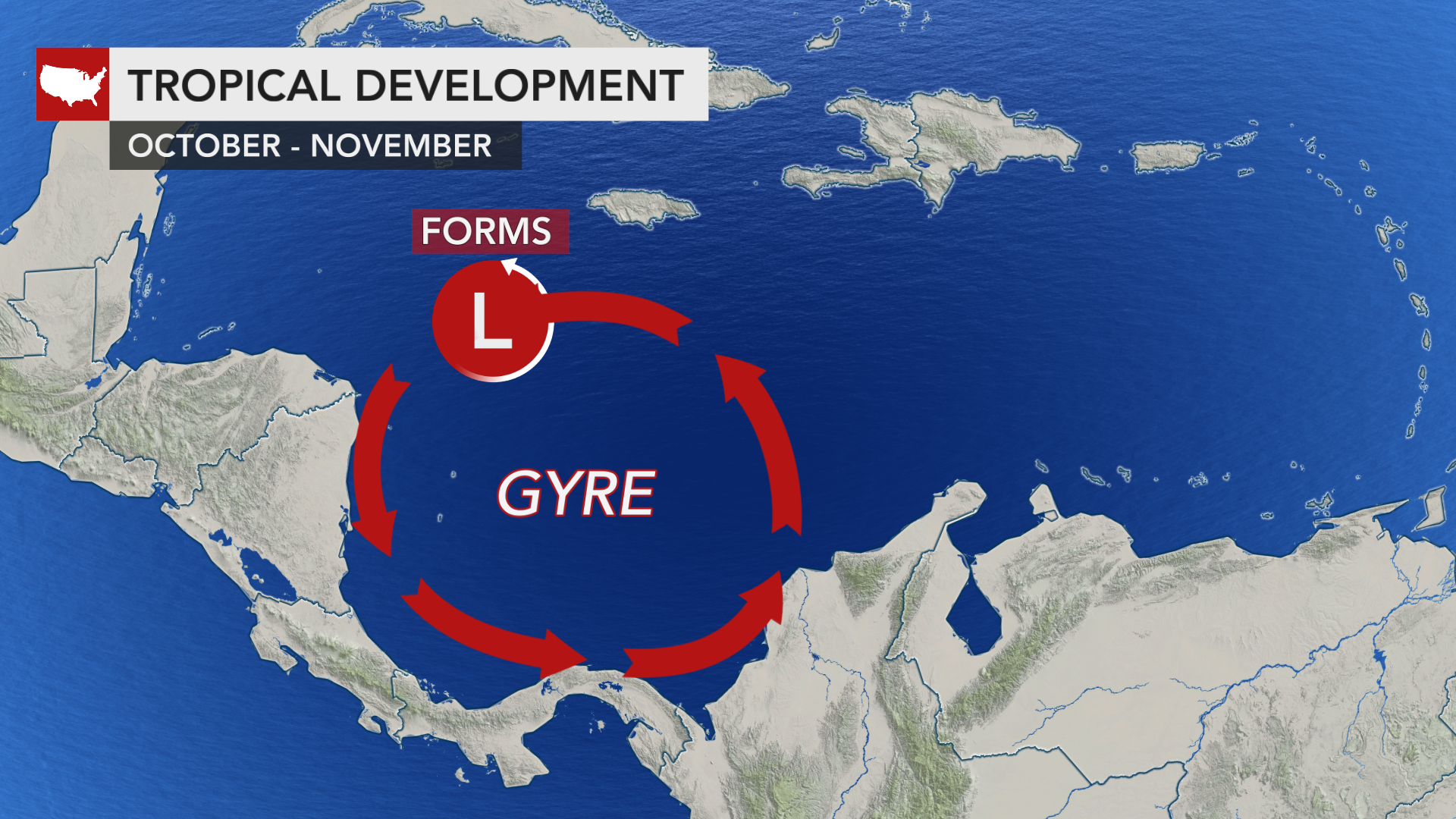 What is a gyre? It's the weather pattern helping fuel 2020's wild ...