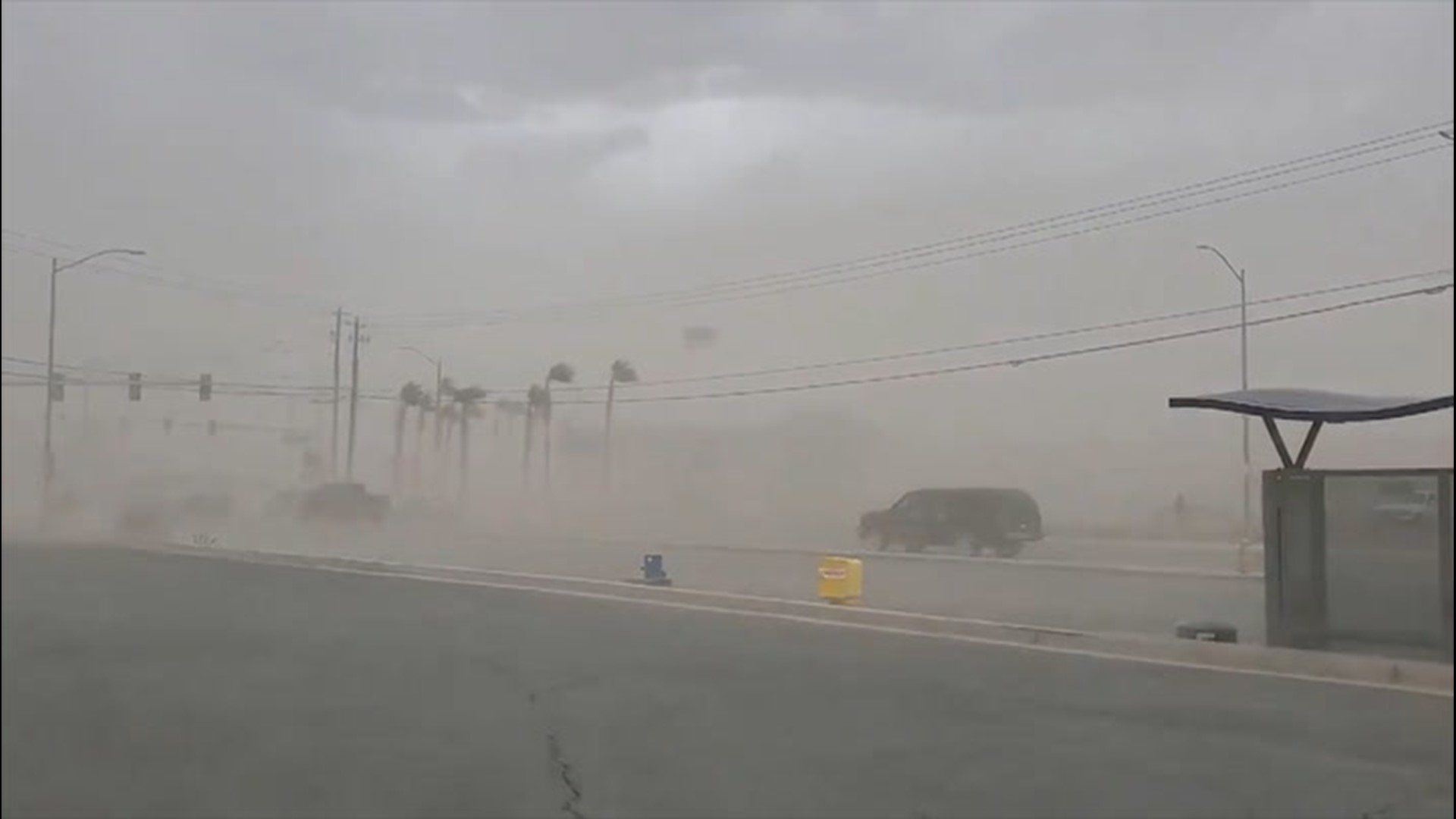 Storm Damage In Las Vegas