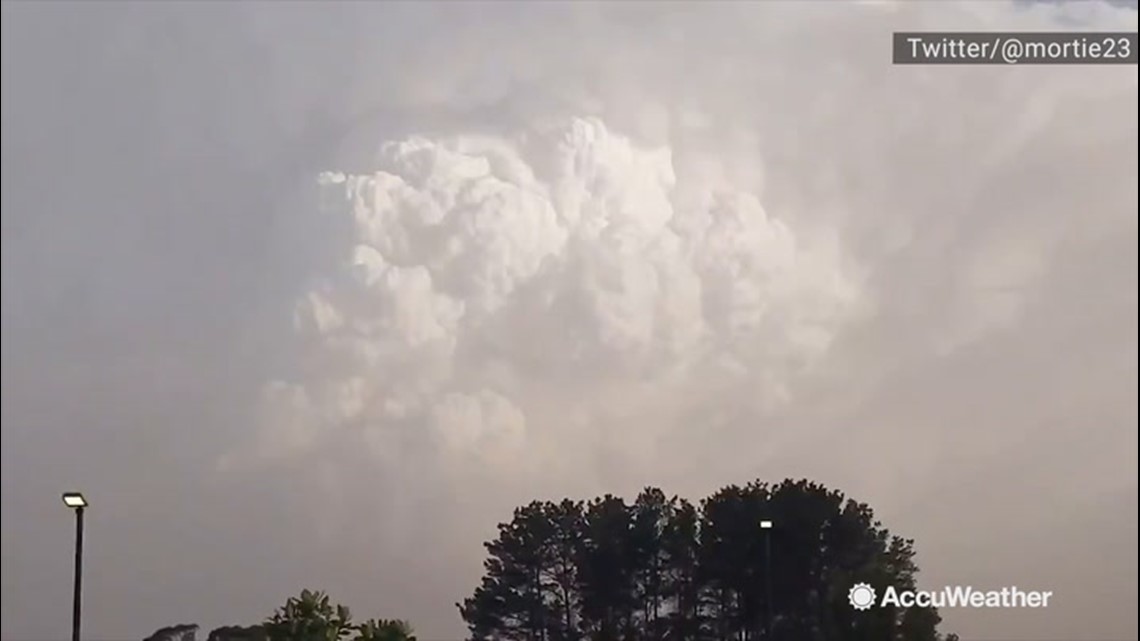 Pyrocumulonimbus cloud looms in Australian sky | king5.com