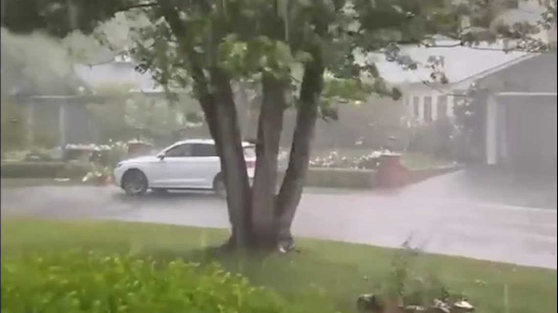 Morning storms wake up residents with heavy rain | king5.com
