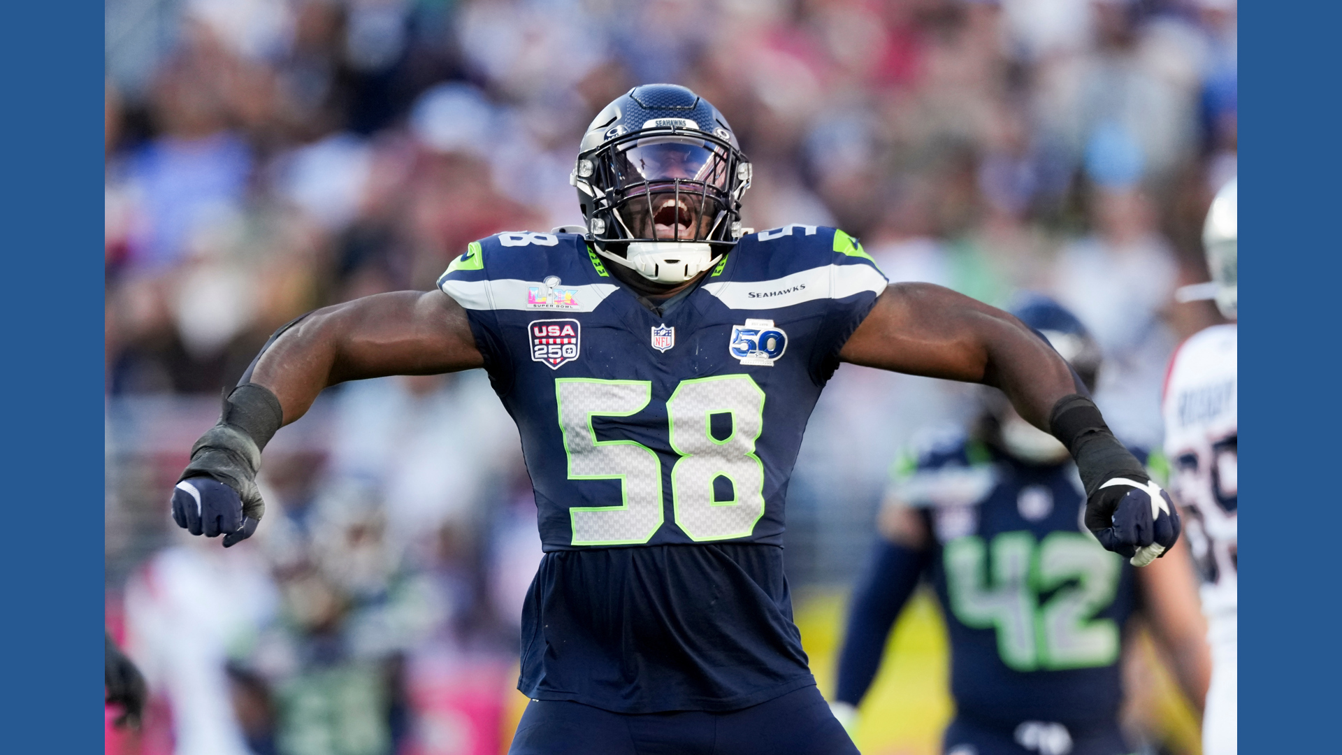 Seahawks and linebacker Derick Hall working toward a 3-year contract ...