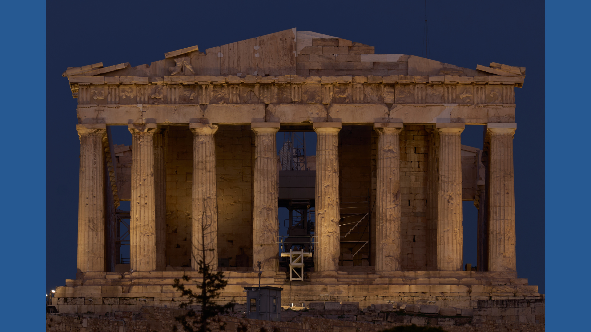 The Parthenon in Athens briefly shed its scaffolding. Here's a look at ...