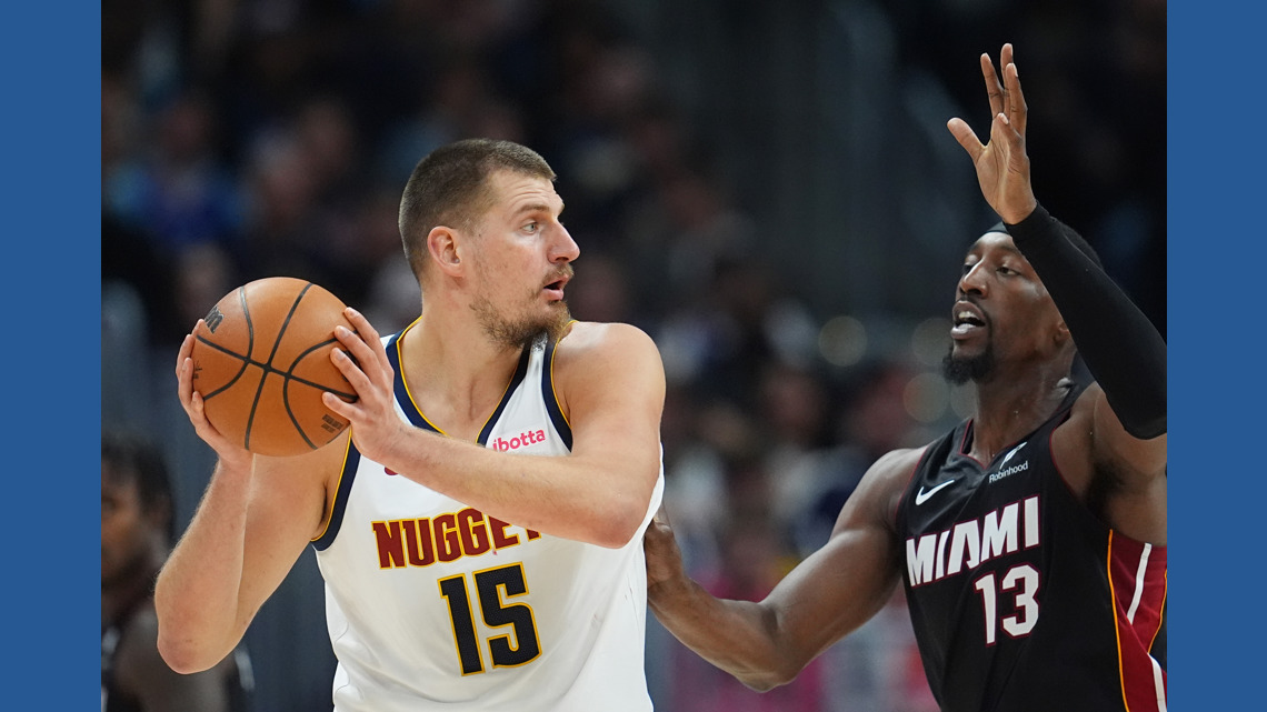 Nikola Jokic's triple-double leads Nuggets to 122-112 win over Heat ...