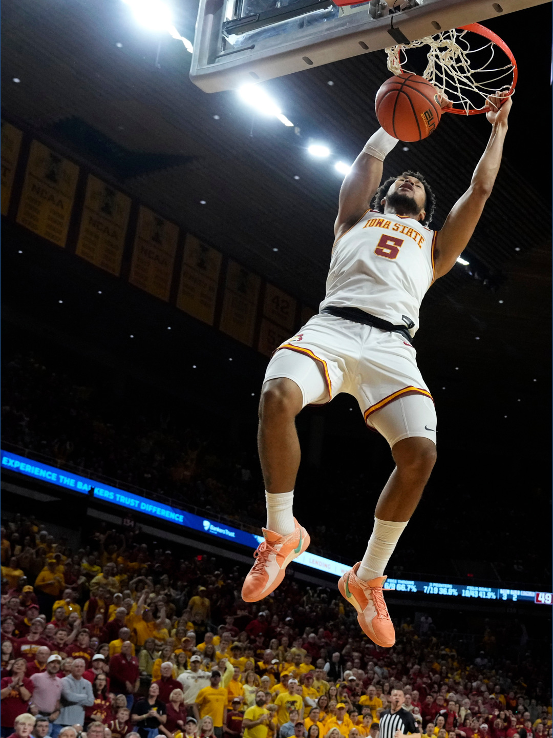 No. 6 Iowa State blows out Sun Devils 86-65 after scoring 24 straight ...