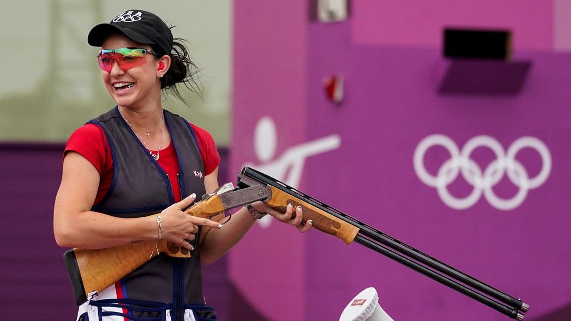 Slovakia wins gold in women's trap shooting, US takes silver | king5.com