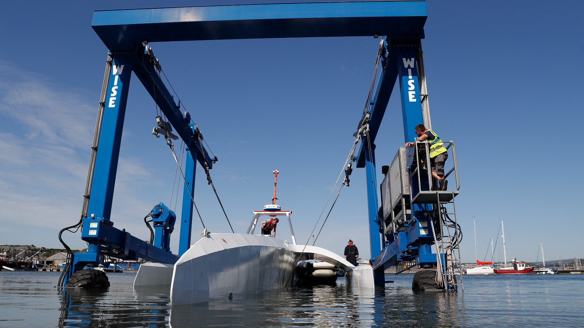 Robot Mayflower begins transatlantic voyage | king5.com
