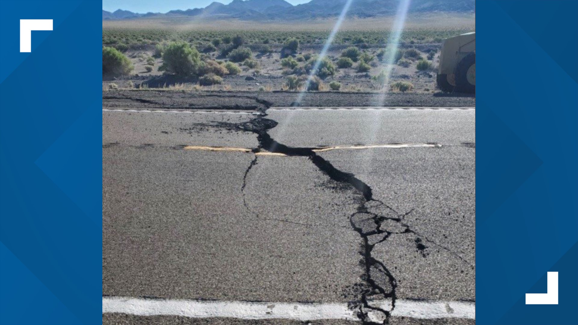 Nevada earthquake: Las Vegas-Reno highway damaged after 6.5 quake ...