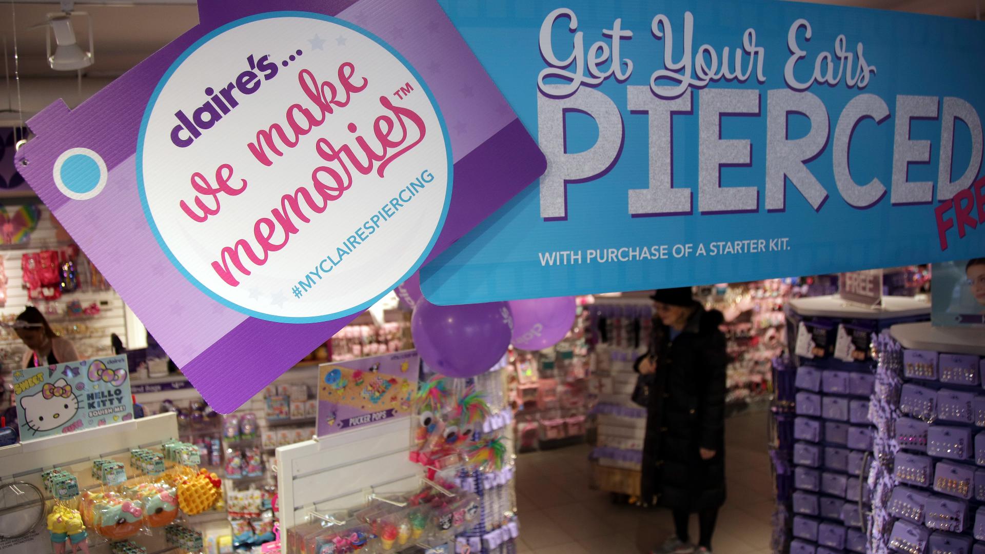 Claire's closing 18 stores after bankruptcy filing: See full list of ...