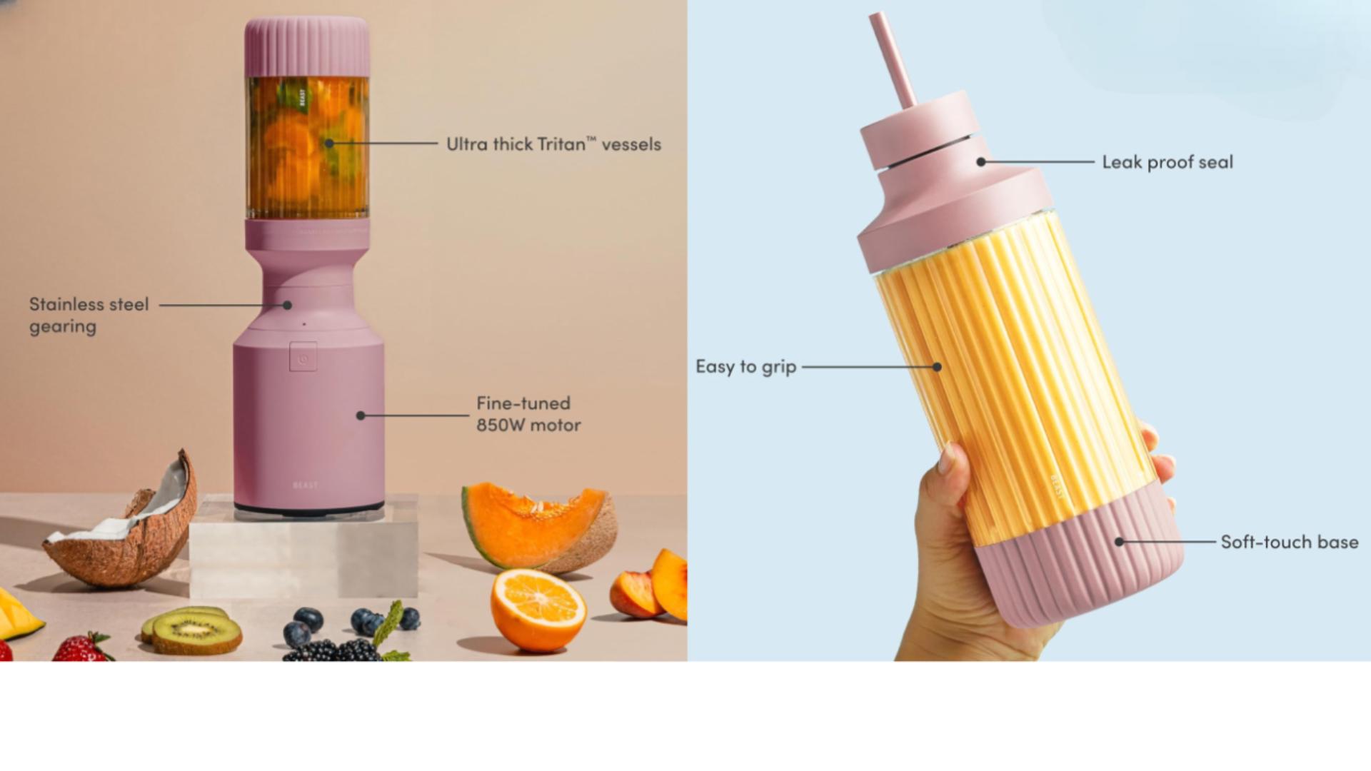 The Mighty Beast 850 Personal Blender in Lilac | king5.com