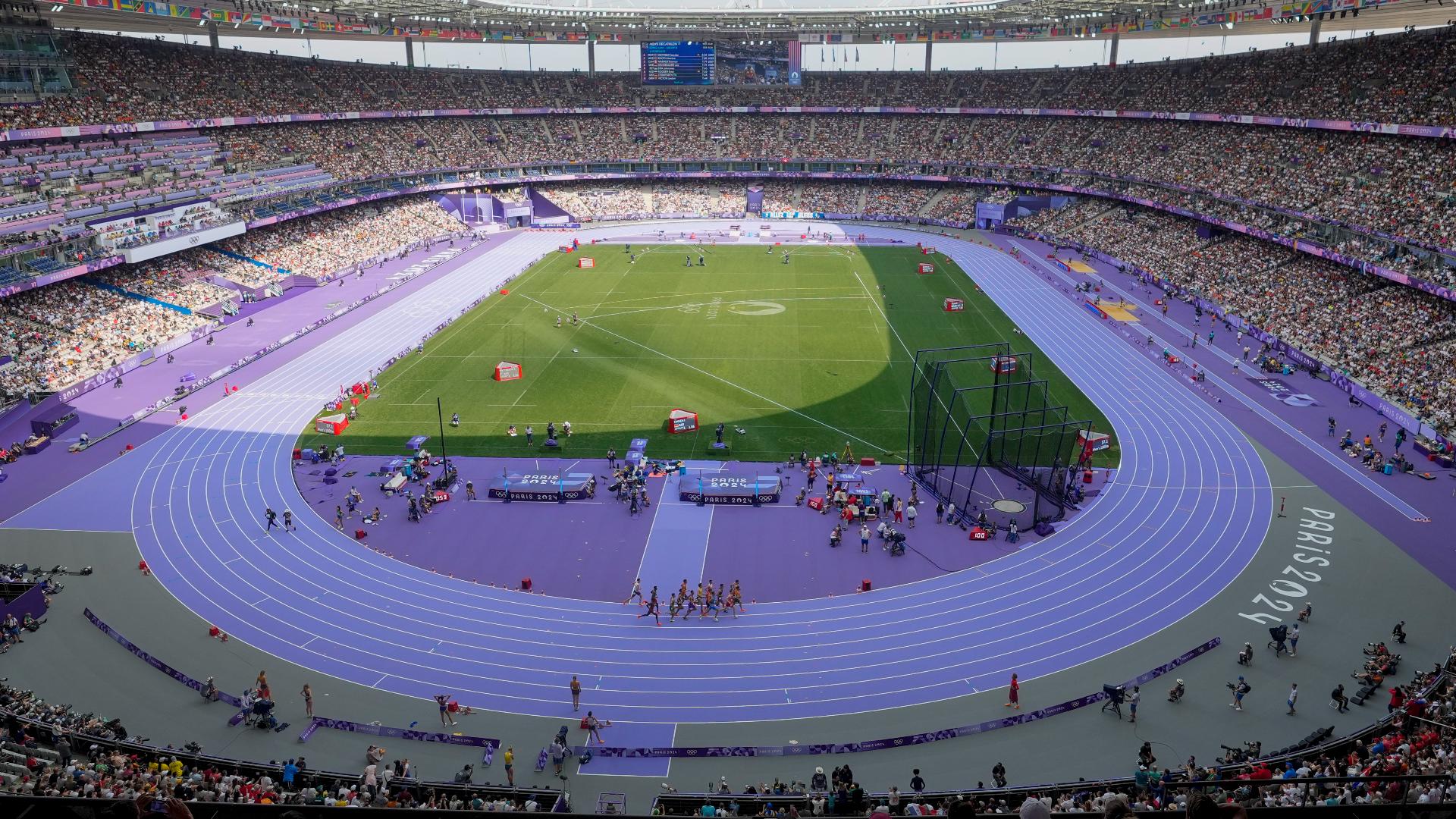 Why is the Olympic track purple? | king5.com