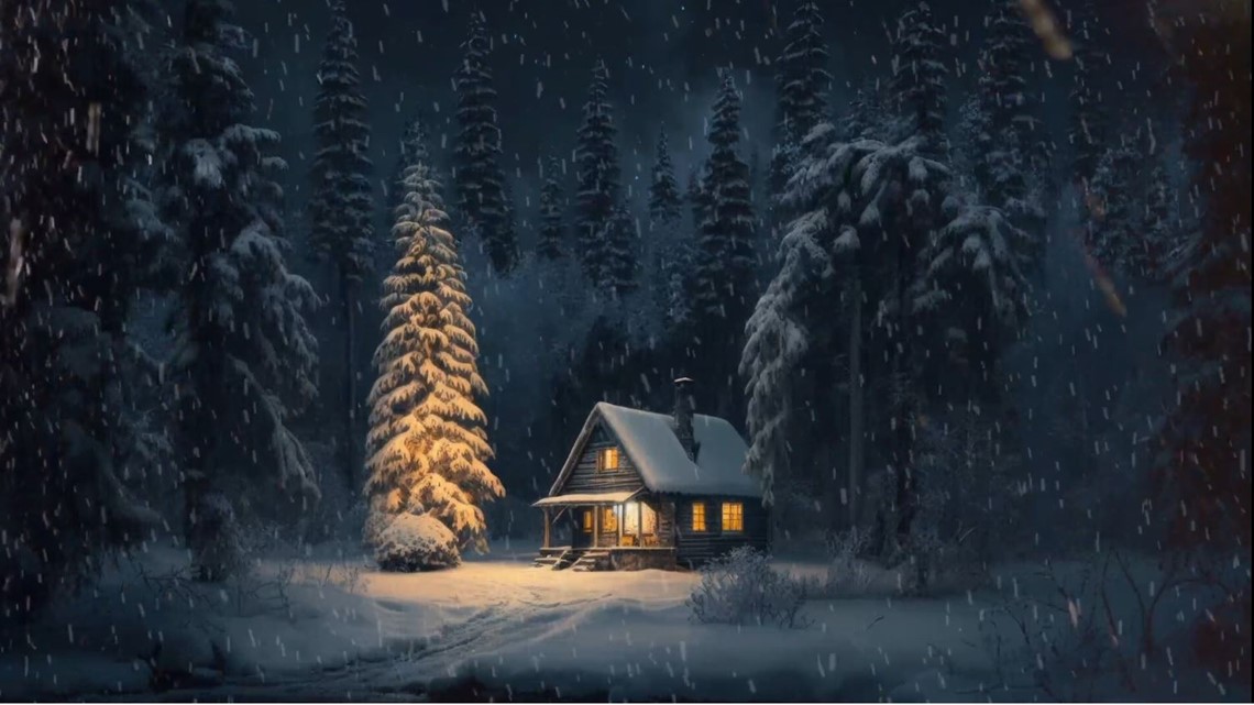 Christmas Cottage | Cozy cottage amid the snow | king5.com