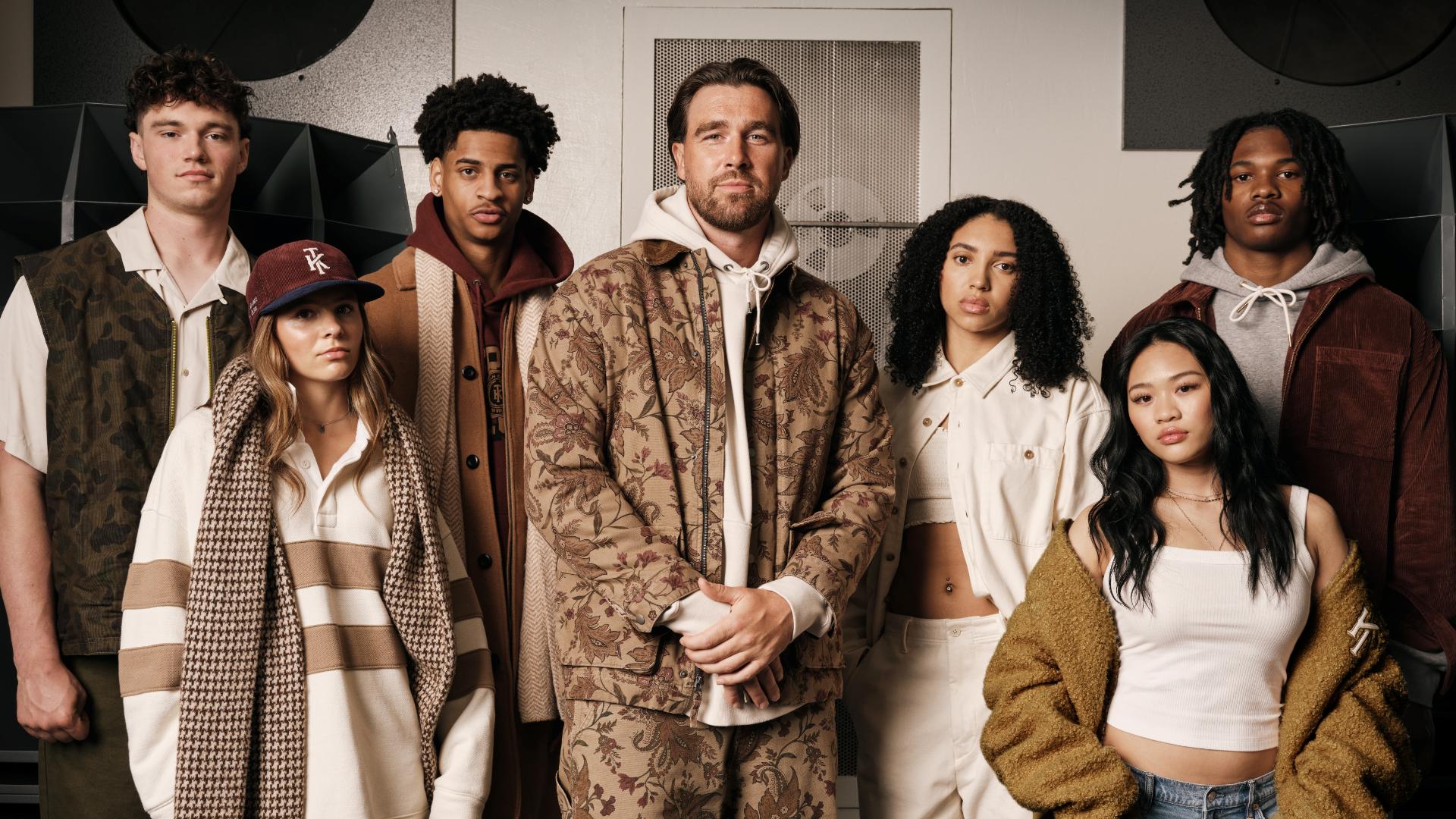 American Eagle and Tru Kolors by Travis Kelce collaboration launches ...
