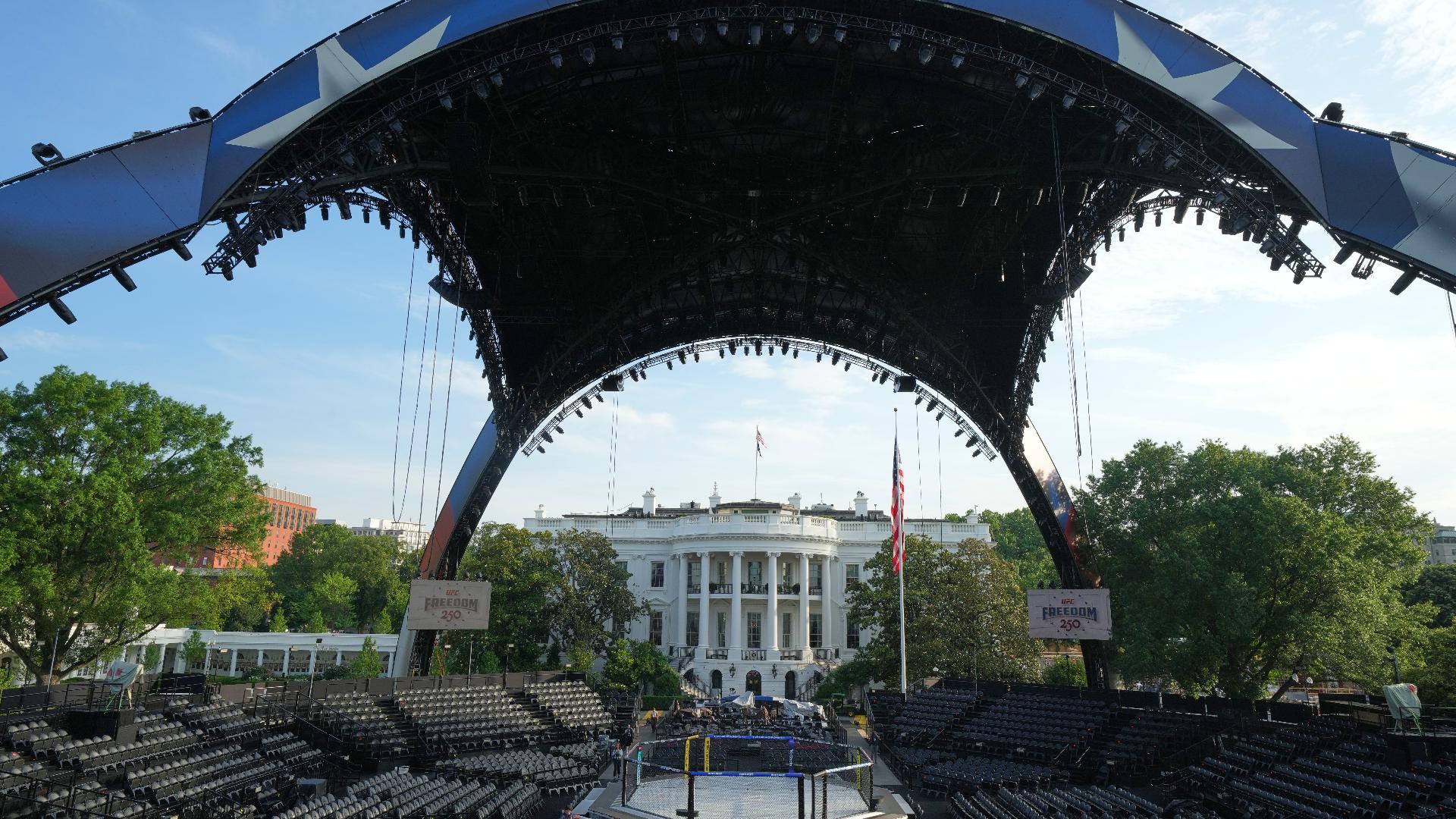 What is The Claw? Inside the massive structure towering over UFC ...