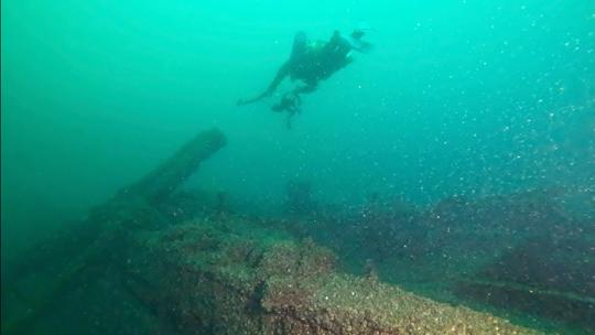 F.J. King shipwreck discovered off Wisconsin coast | king5.com
