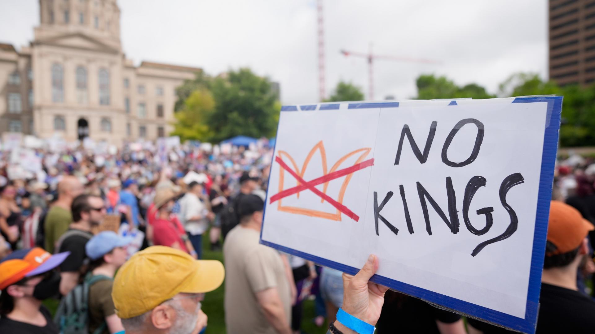 'No Kings' demonstrations take place across US Saturday | king5.com