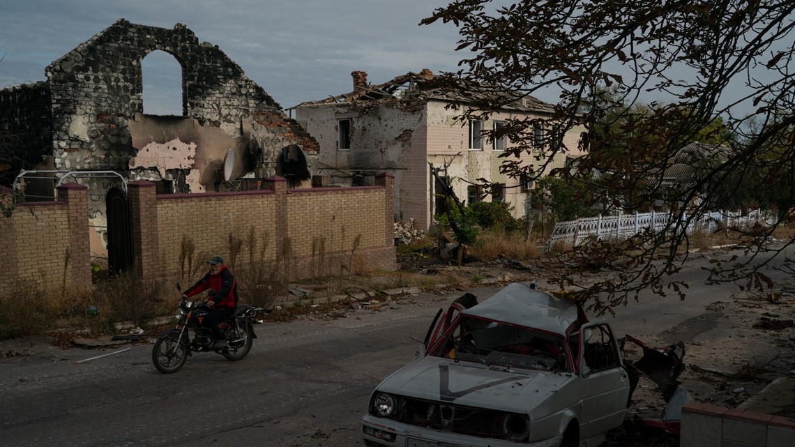 Iranian kamikaze drones explode in Kyiv | king5.com