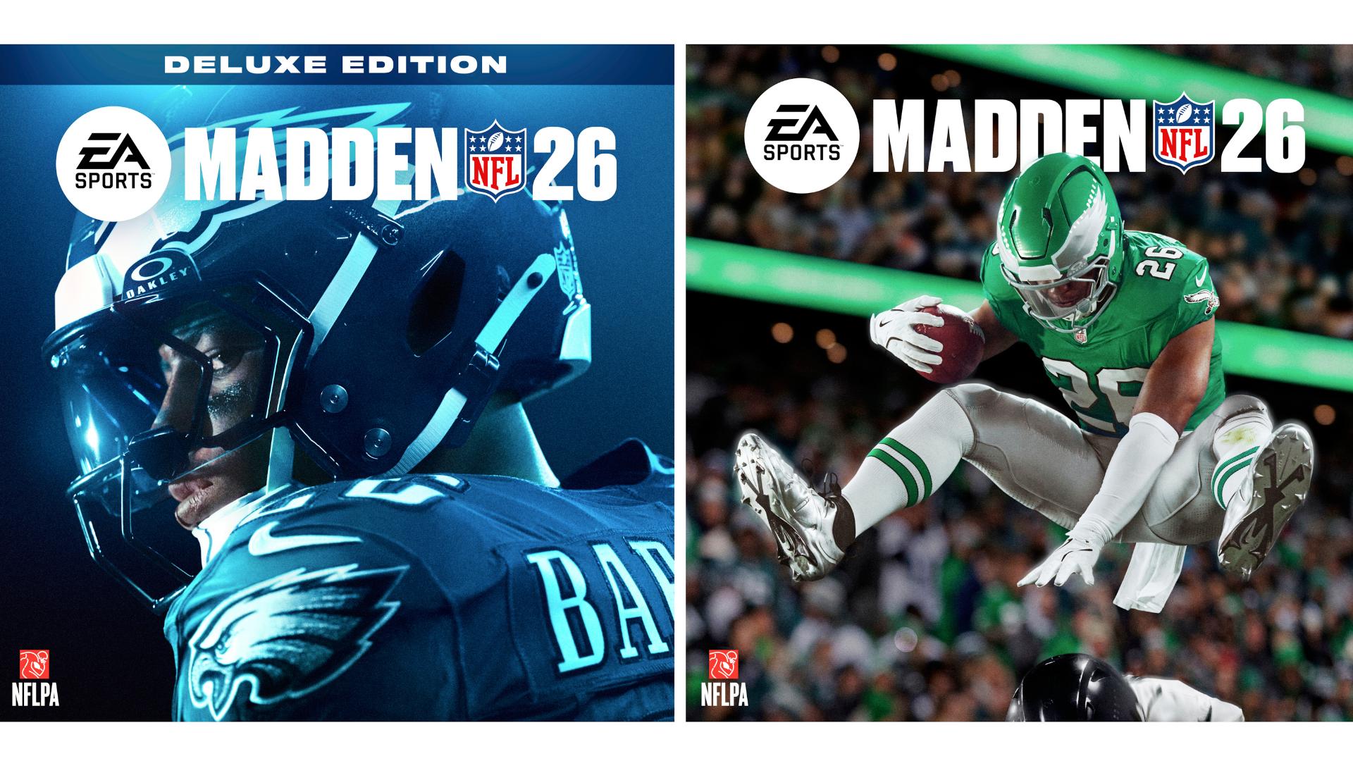 Saquon Barkley stars on Madden NFL 26 cover | king5.com
