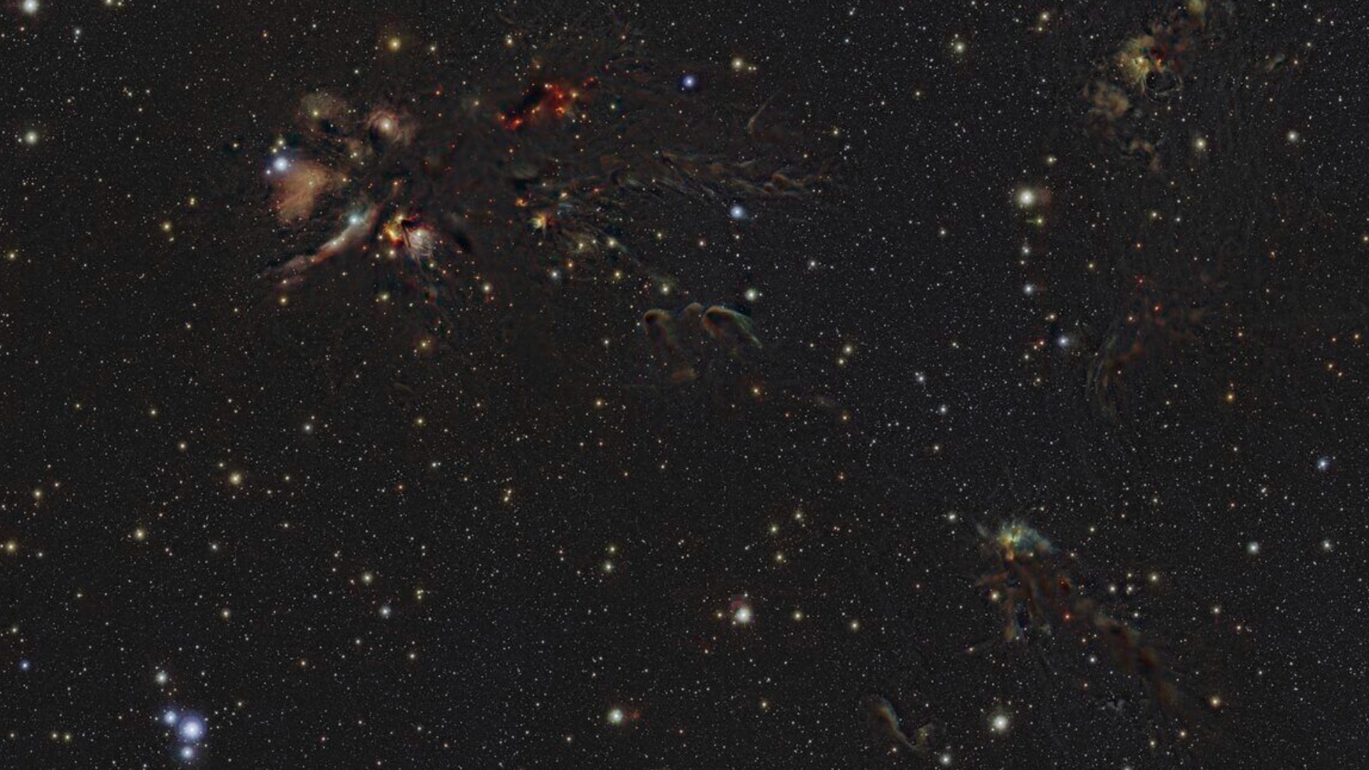 PHOTO: Stunning mosaic of baby star clusters in galactic backyard ...