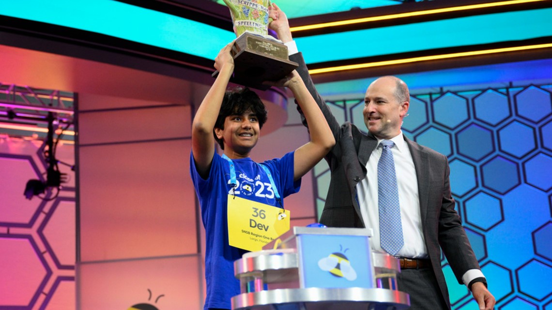 Dev Shah wins National Spelling Bee | king5.com