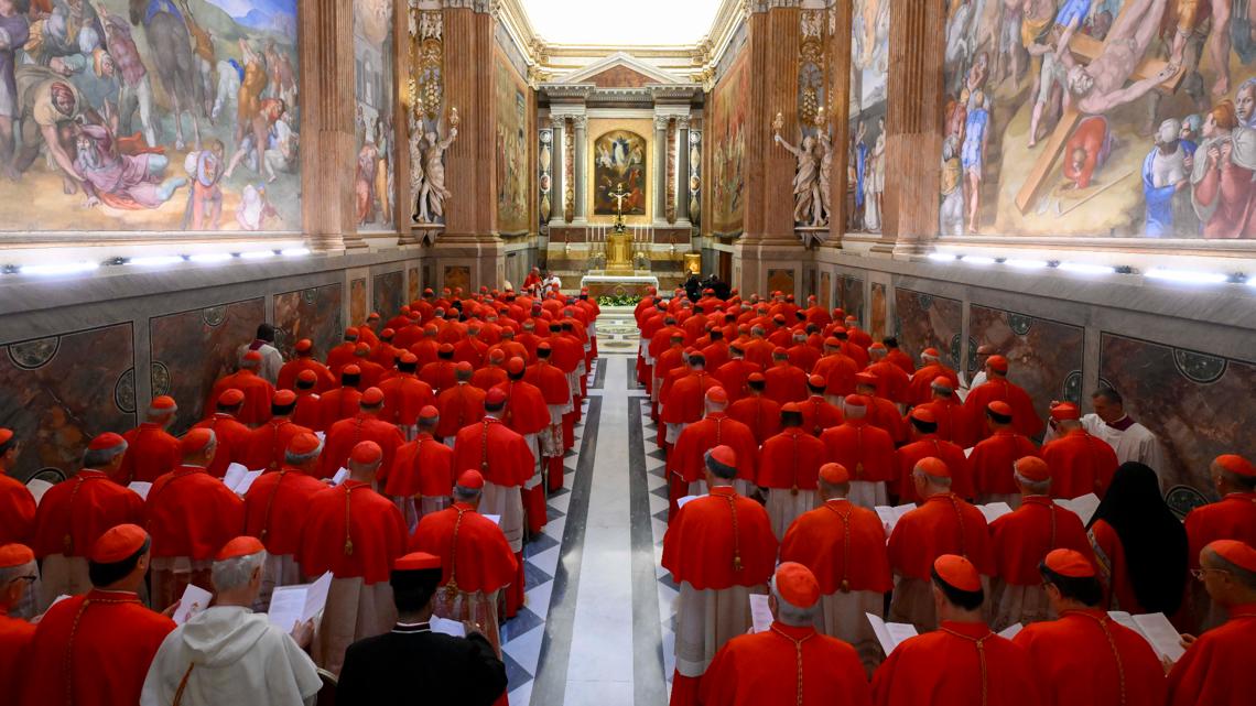Why are some cardinals wearing purple or black? | king5.com