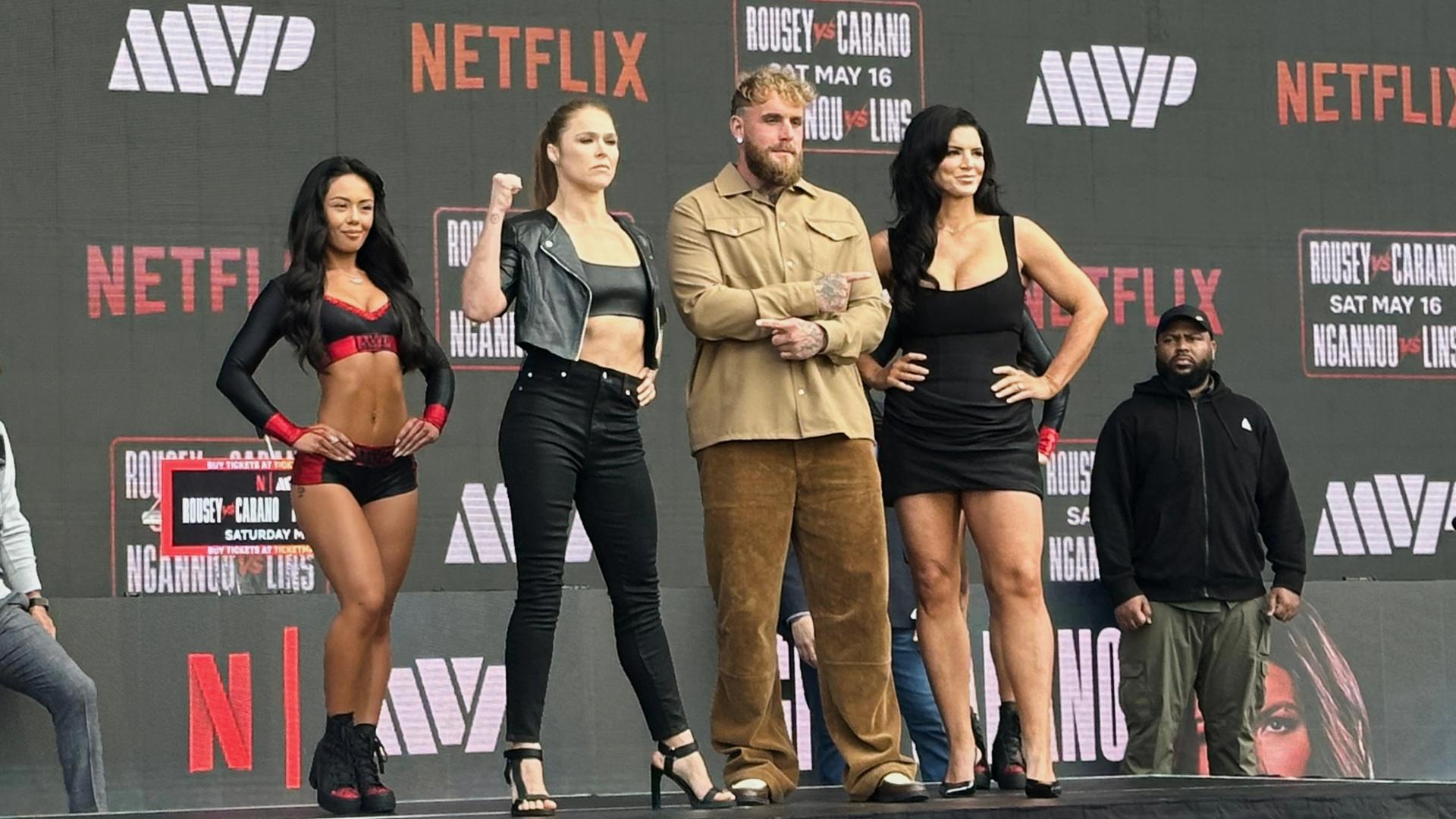 What time does Ronda Rousey fight Gina Carano? | king5.com