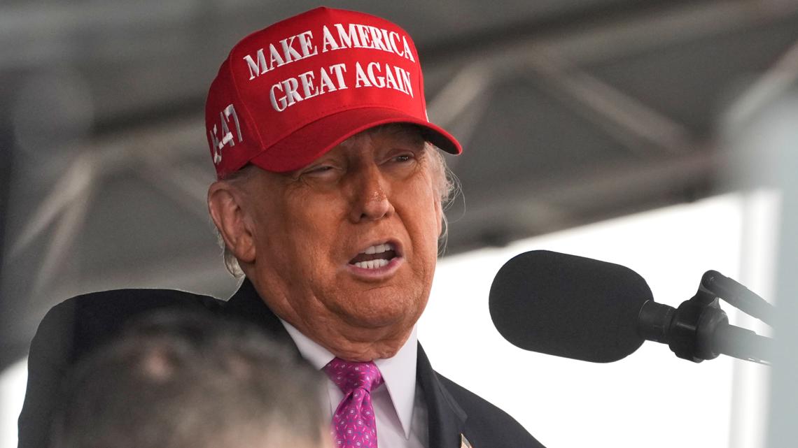 Trump delivers military commencement address at West Point | king5.com