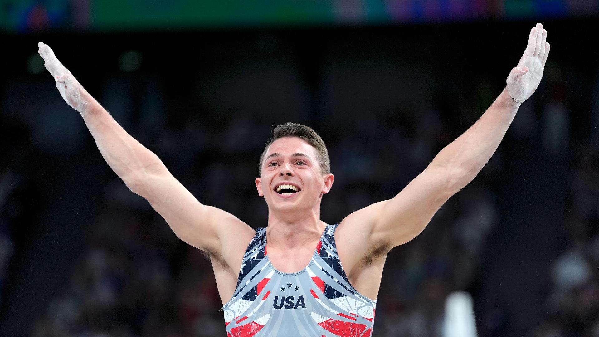 Men's gymnastics team final: Team USA makes history at Olympics | king5.com