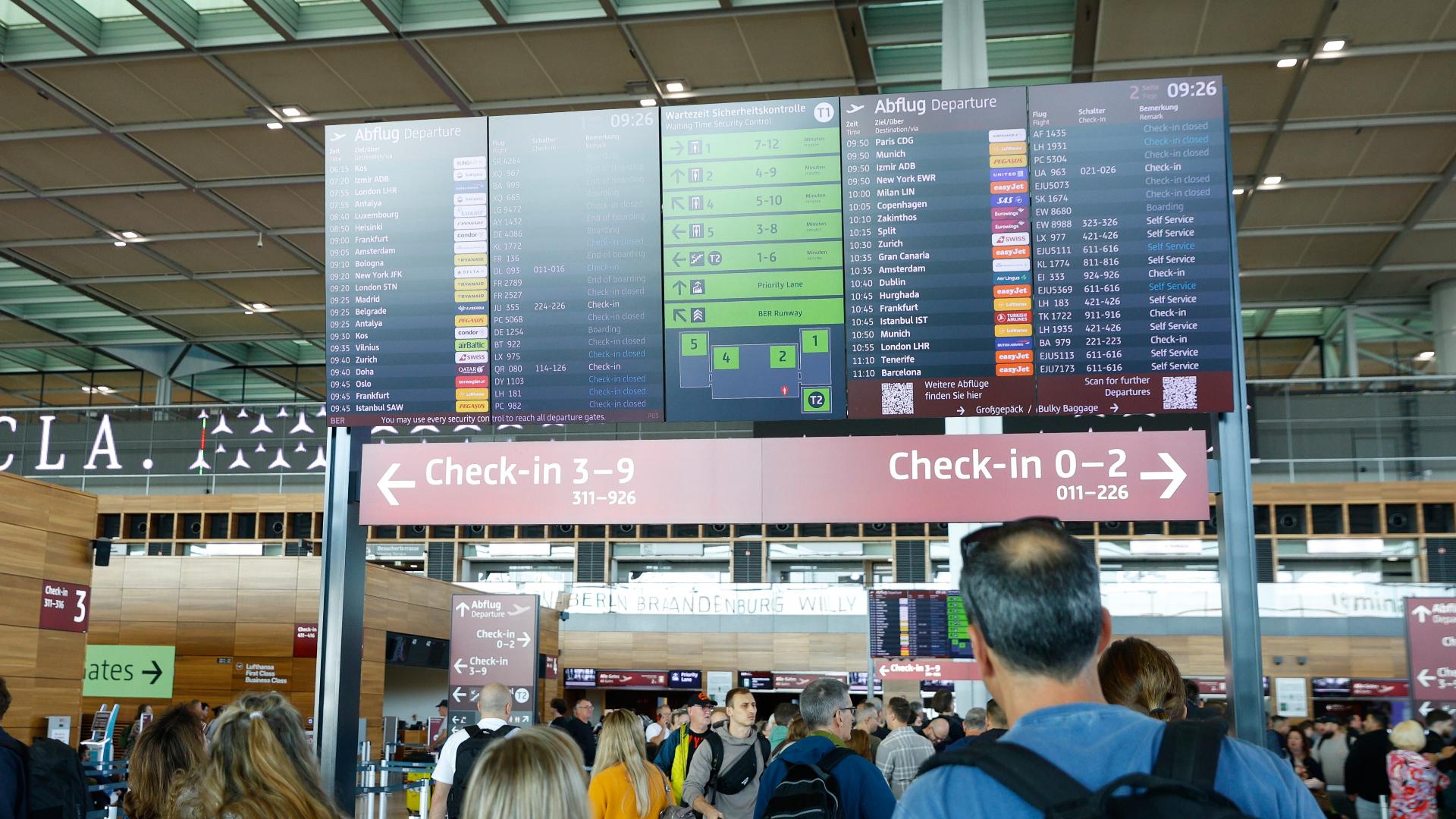 Cyberattack disrupts major European airports' check-in systems | king5.com