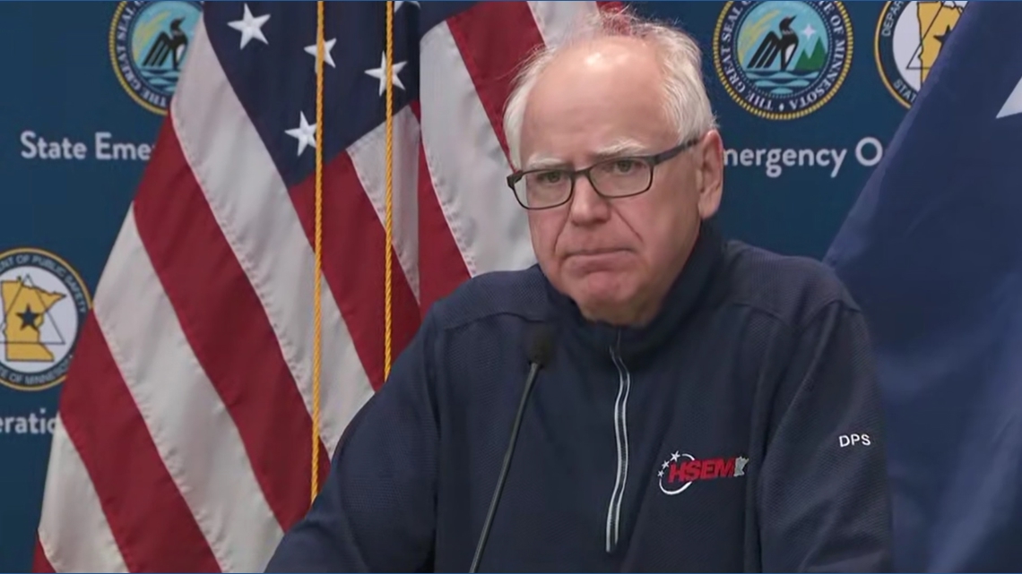 Minnesota Gov. Tim Walz speaks after deadly ICE shooting | king5.com
