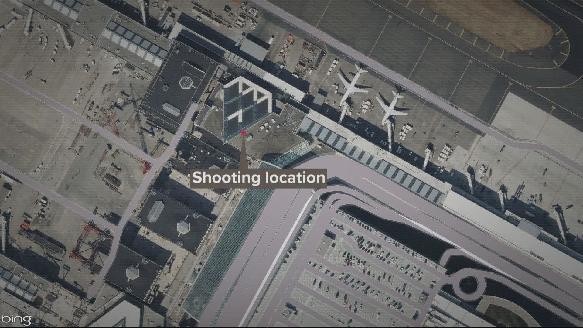 Police: Woman in custody after firing gun at Portland airport | king5.com