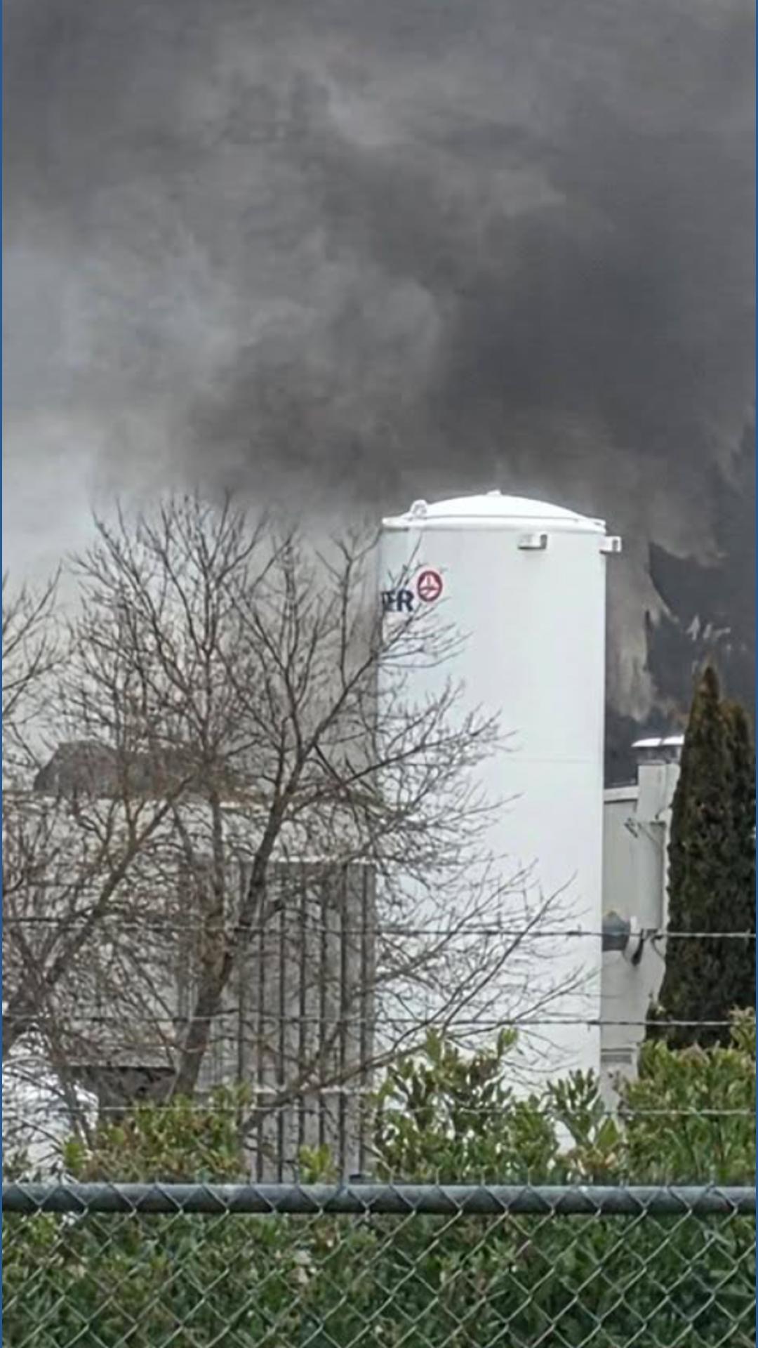 Evacuations ordered after 'presumed gas explosion' near Portland ...