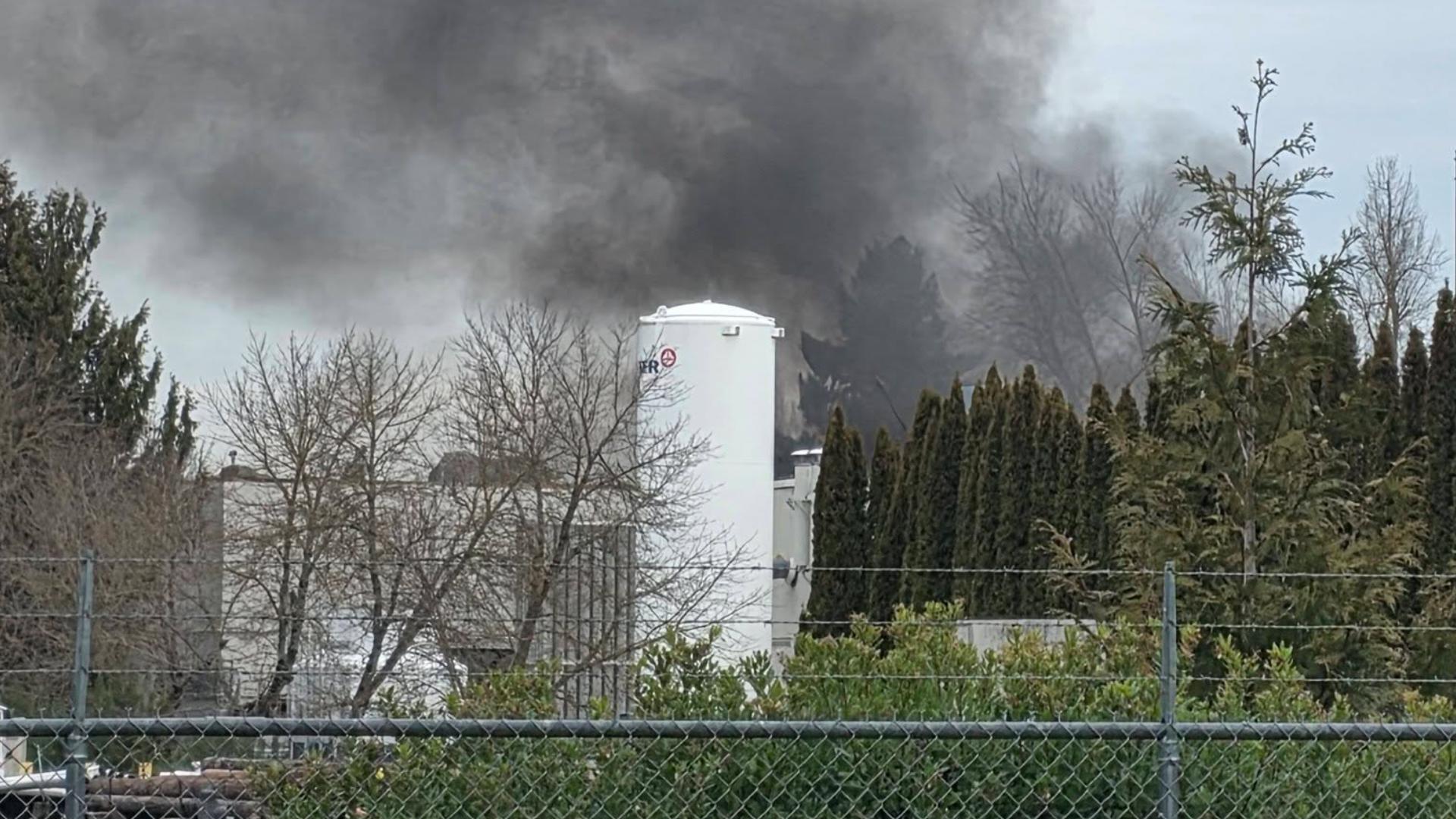 Evacuations ordered after 'presumed gas explosion' near Portland ...
