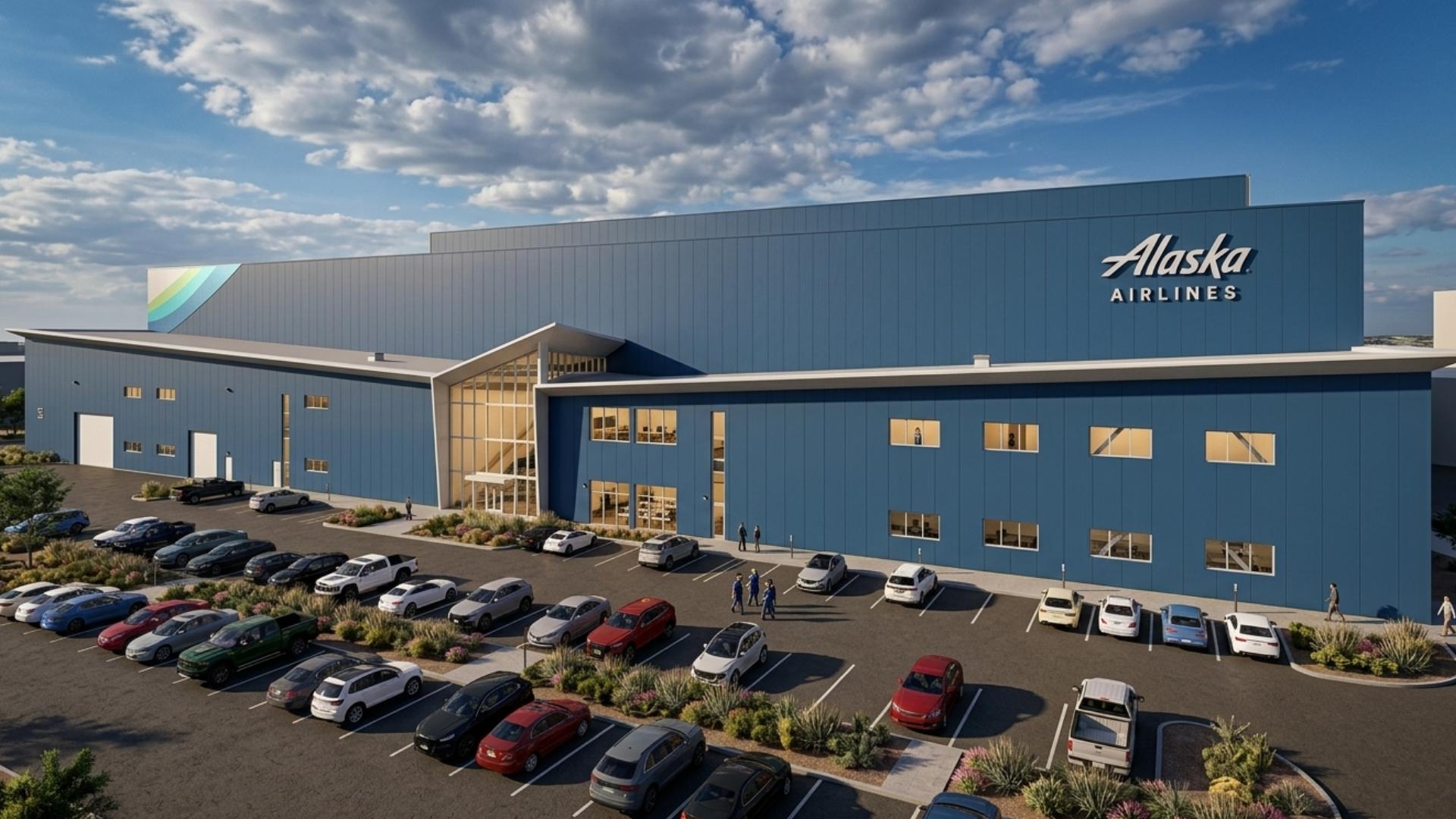 Alaska Airlines breaks ground on new hangar at Portland International ...