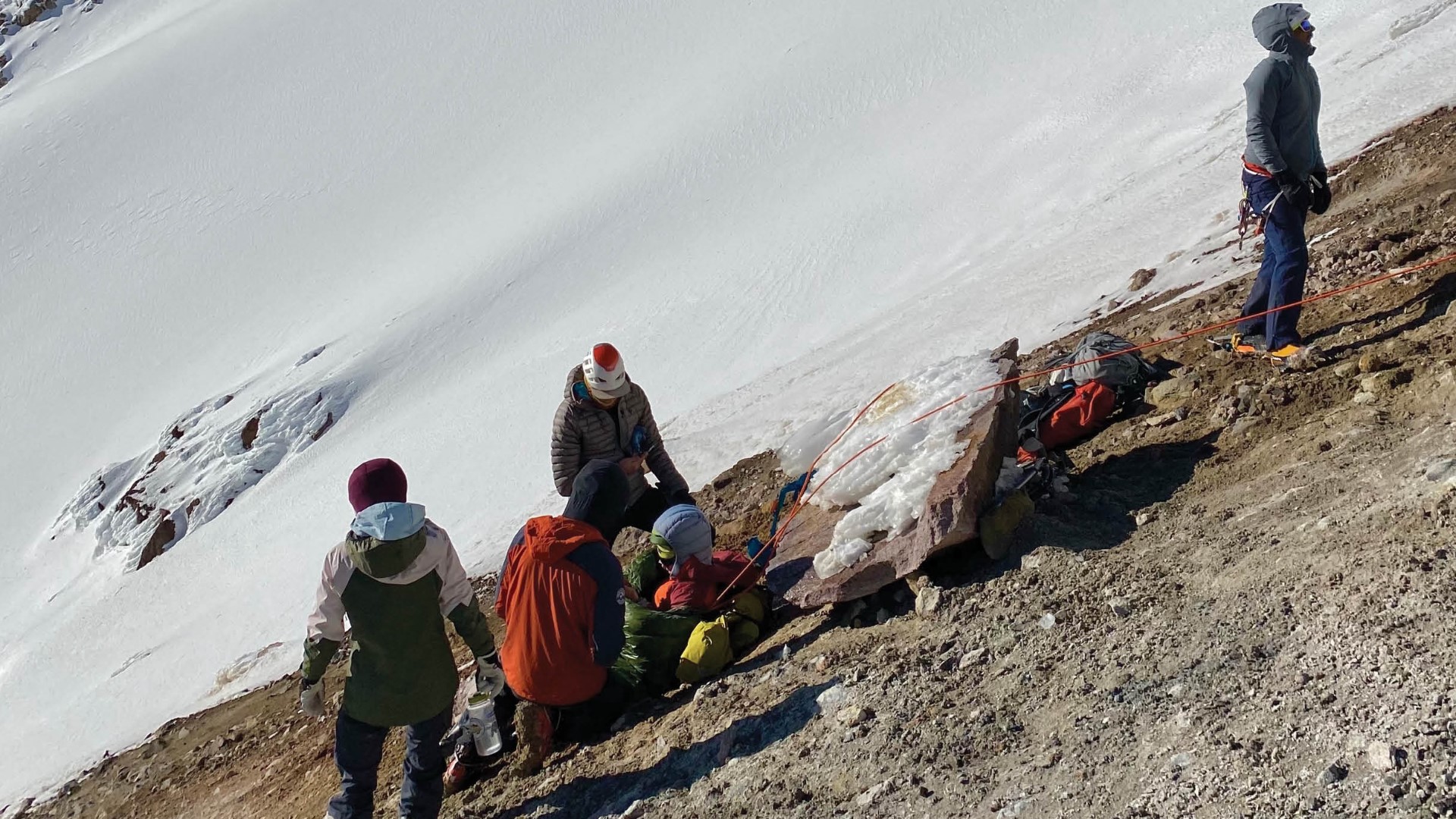 Woman rescued after falling several hundred feet on Mount Hood | king5.com