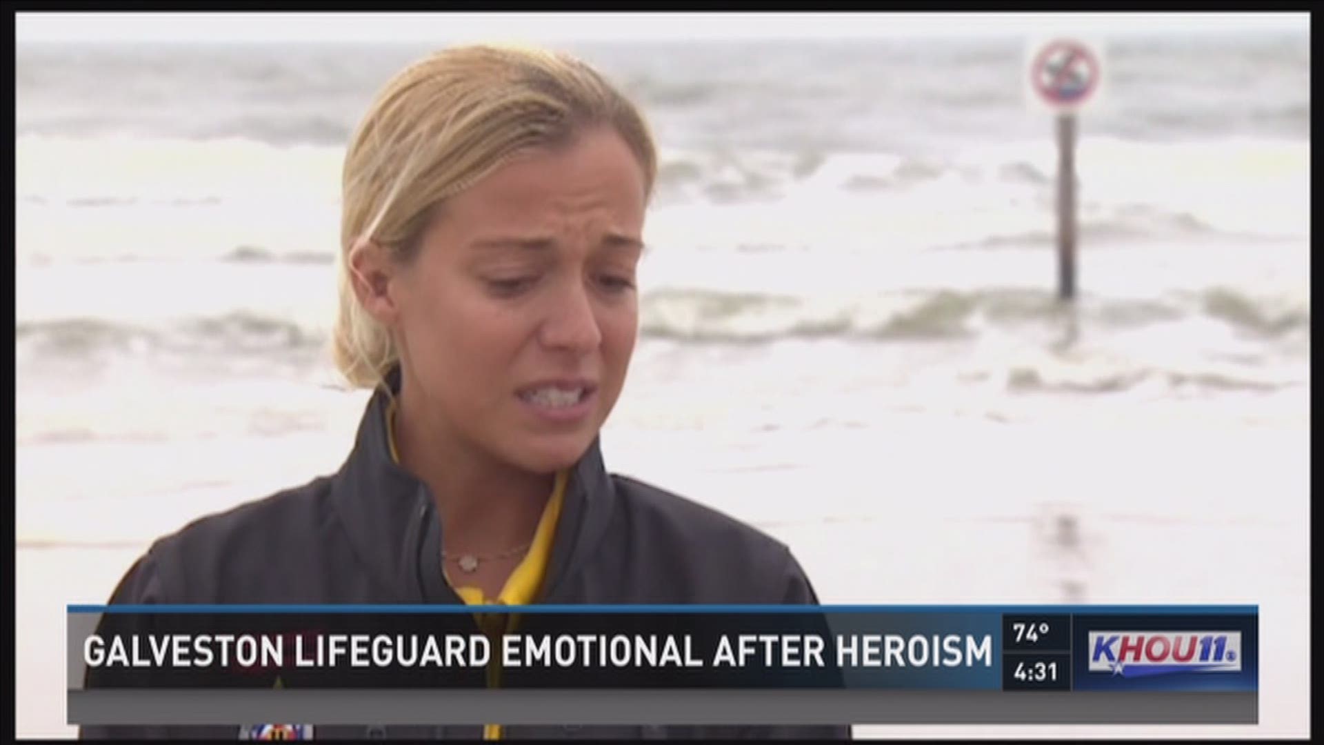 Galveston lifeguard hailed hero after rescue of 5 | king5.com