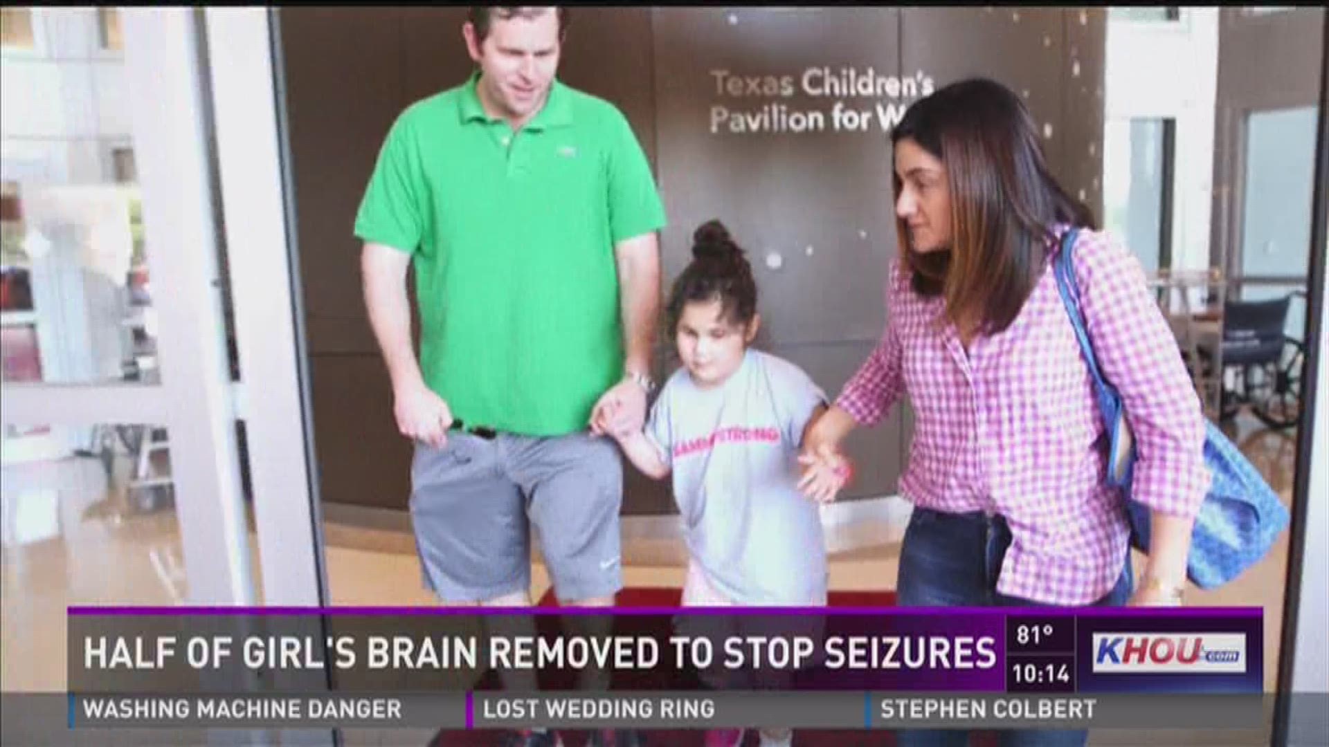 Eight-year-old thrives after doctors remove half of her brain | king5.com