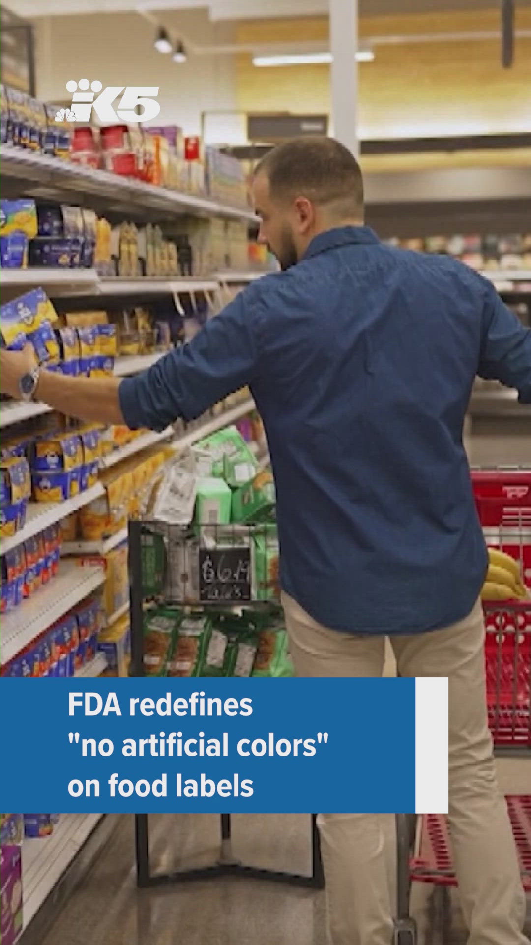 FDA redefines 'no artificial colors' on food labels | king5.com