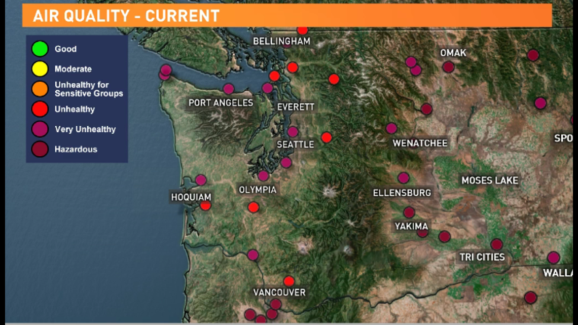 When will the smoke clear in Seattle? | king5.com