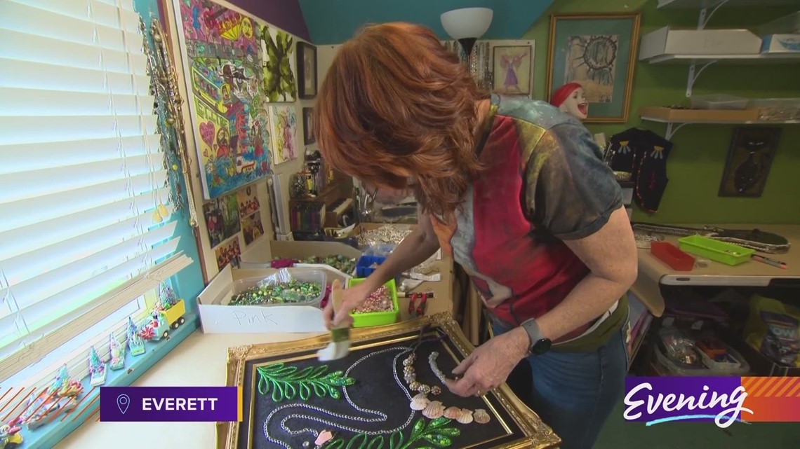 The work of this Everett artist is bursting with color | king5.com