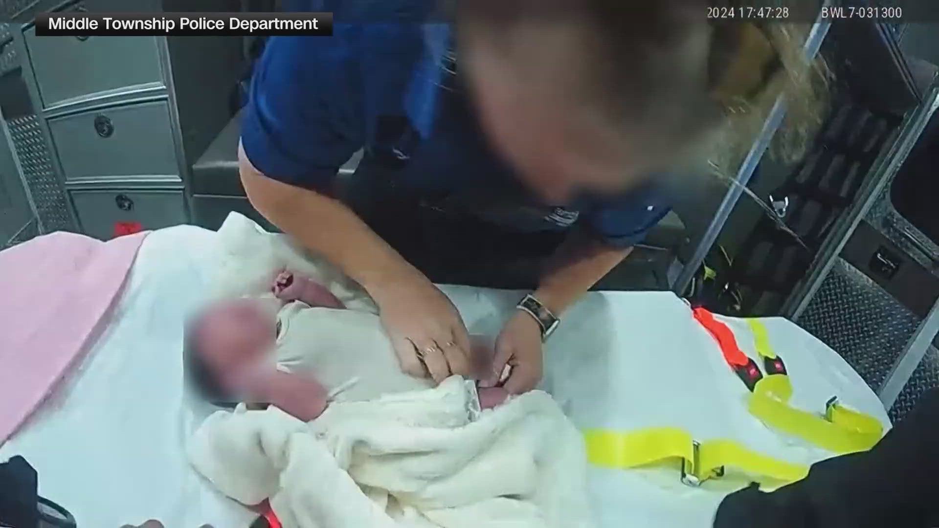 New Jersey police officer, EMT revive baby with CPR | king5.com