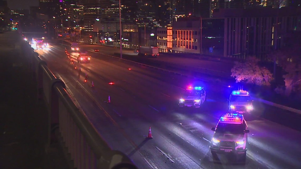 Pedestrian killed after being struck while crossing I-5 on foot | king5.com