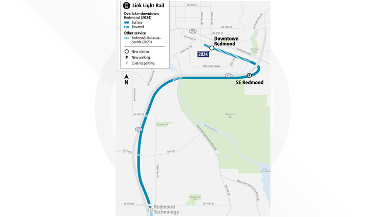 Sound Transit breaks ground on downtown Redmond Link light rail | king5.com