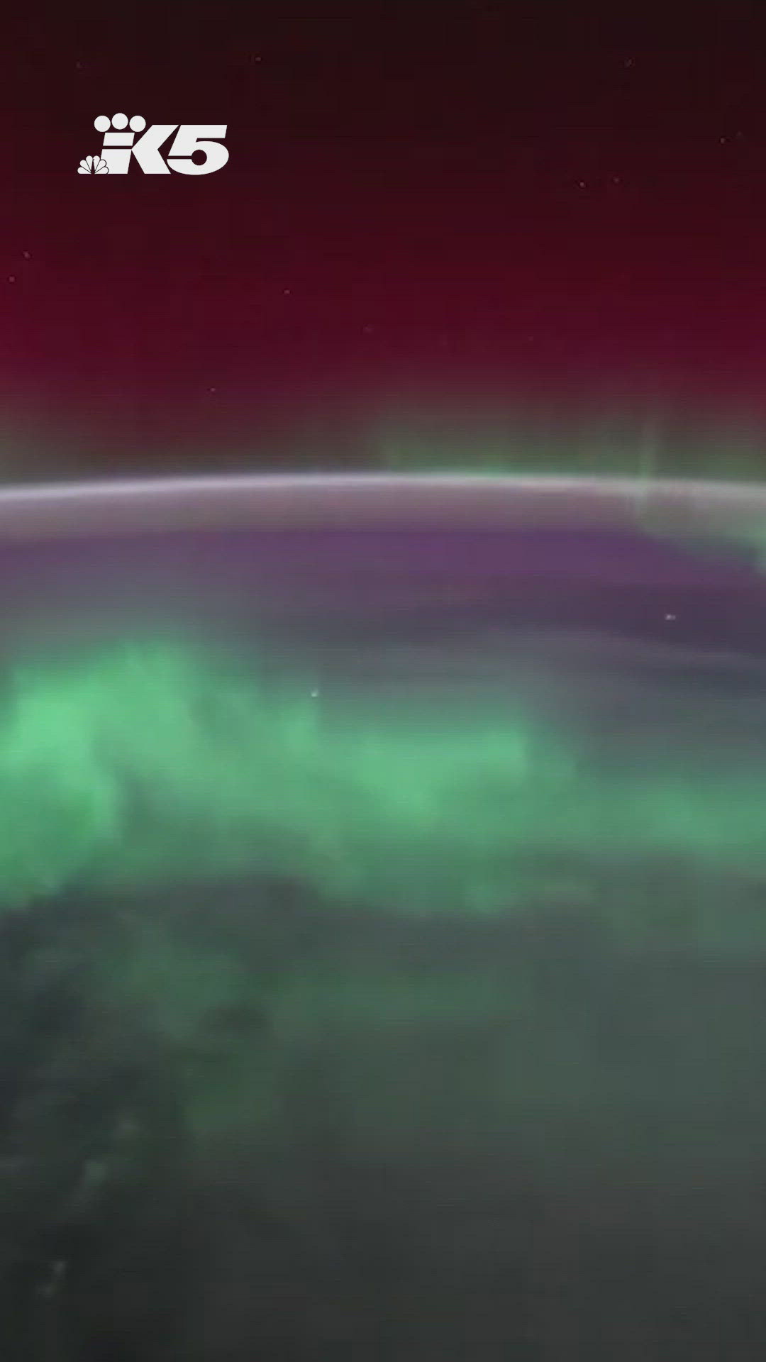 Astronaut captures northern lights from space | king5.com
