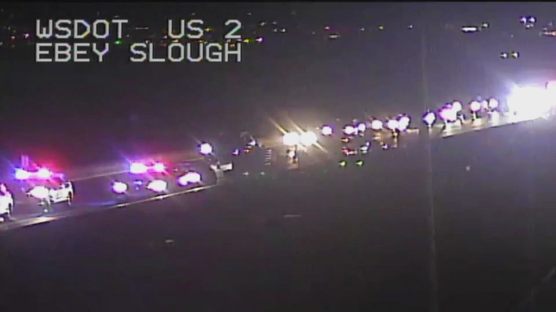 US 2 reopens after suspected DUI driver causes 3-car crash | king5.com