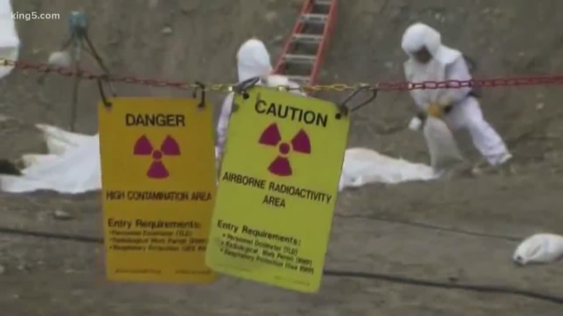 Hanford workers moving nuclear waste from Columbia River | king5.com