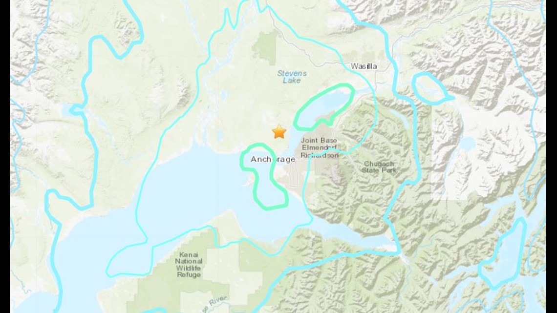 Quake rattles Alaska's largest city, no reports of damage | king5.com