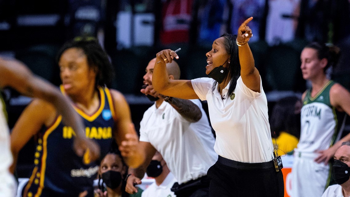 Seattle beats Indiana for Noelle Quinn's 1st win at helm | king5.com