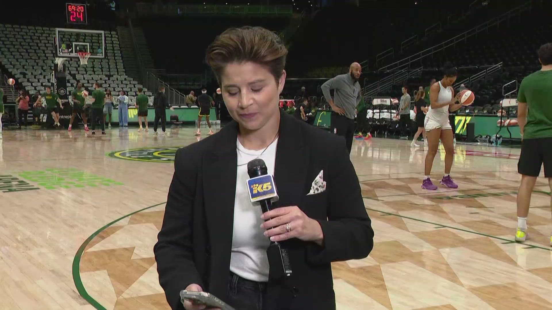 Seattle Storm aim for playoff spot vs. Golden State | king5.com